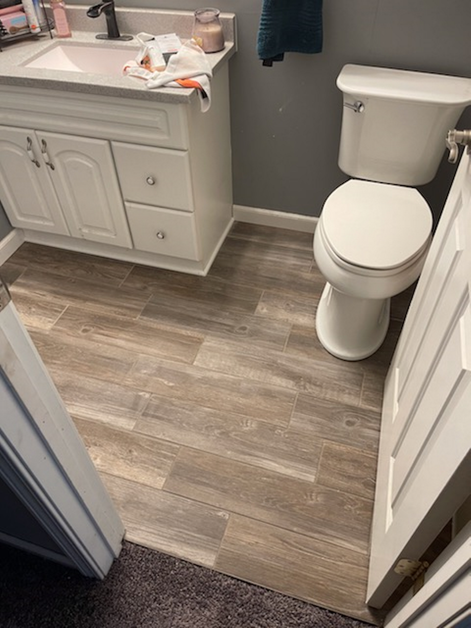 Bathroom Update Project - Just Us Construction & Restoration, Inc.