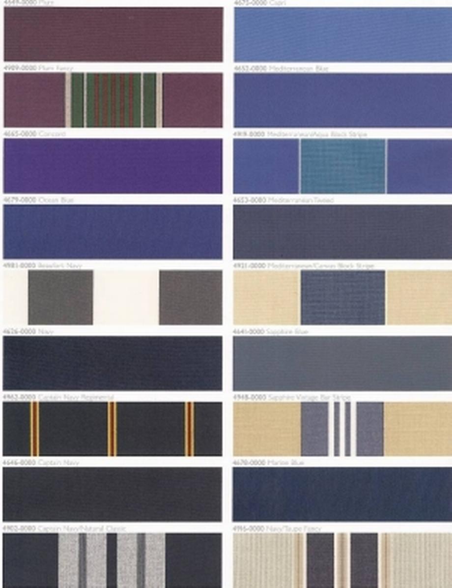 Sample Fabric Colors & Patterns - Clanton's Quality Awning Co.