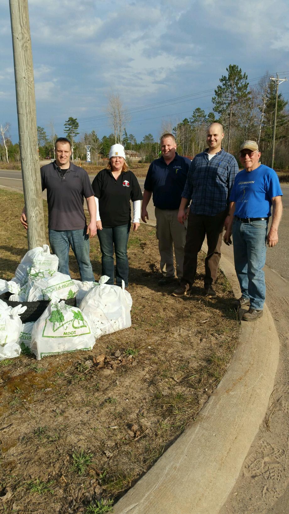 Adopt-A-Highway Clean Up