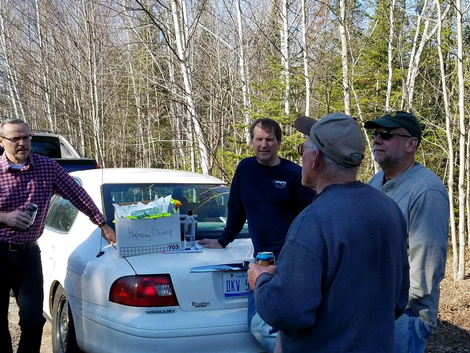 Adopt-A-Highway Clean Up